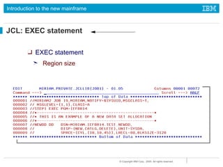 JCL MAINFRAMES | PPT
