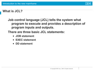 JCL MAINFRAMES | PPT