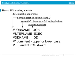 JCL MAINFRAMES | PPT