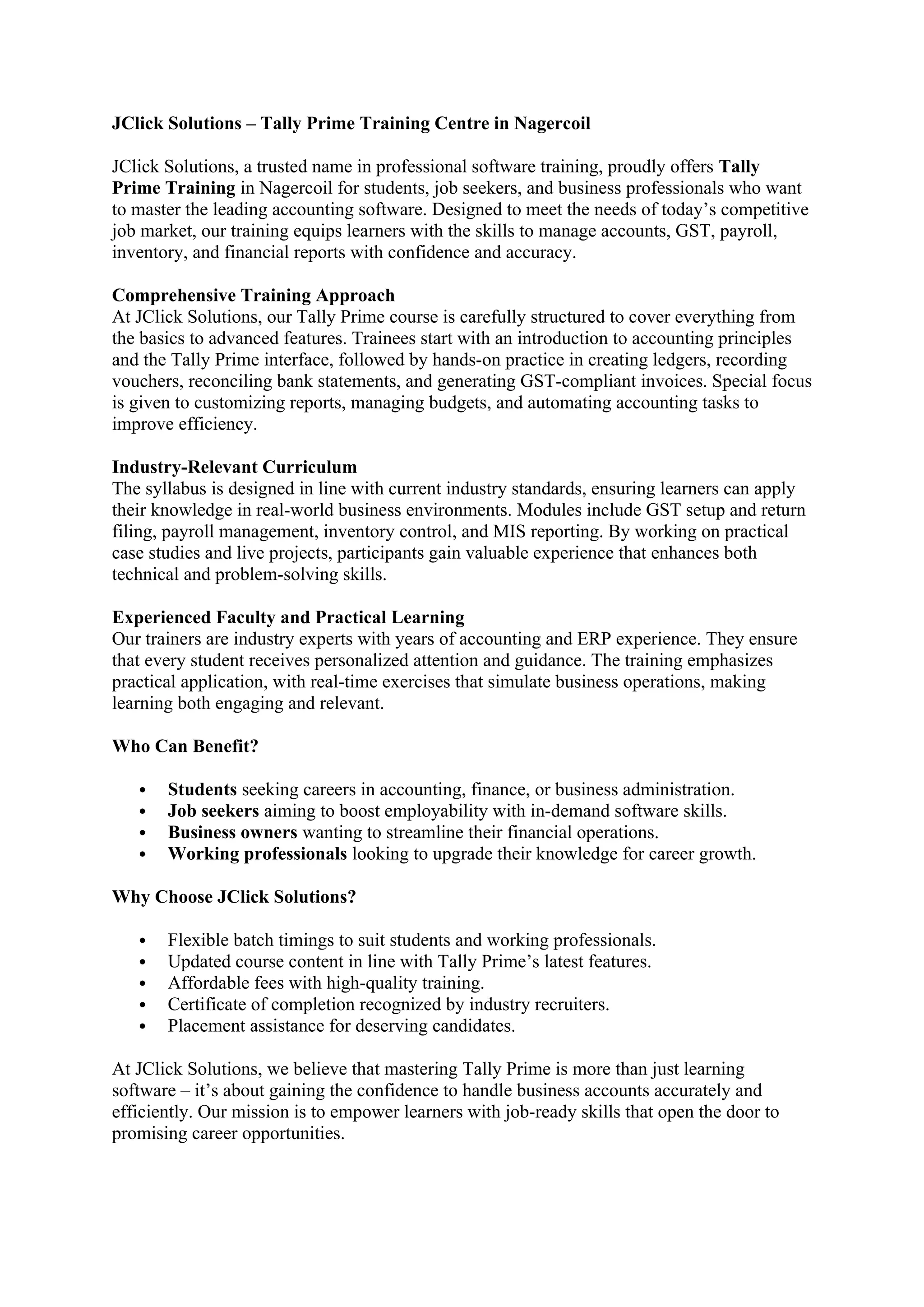 Machine Learning Training Centre In nagercoil | DOCX