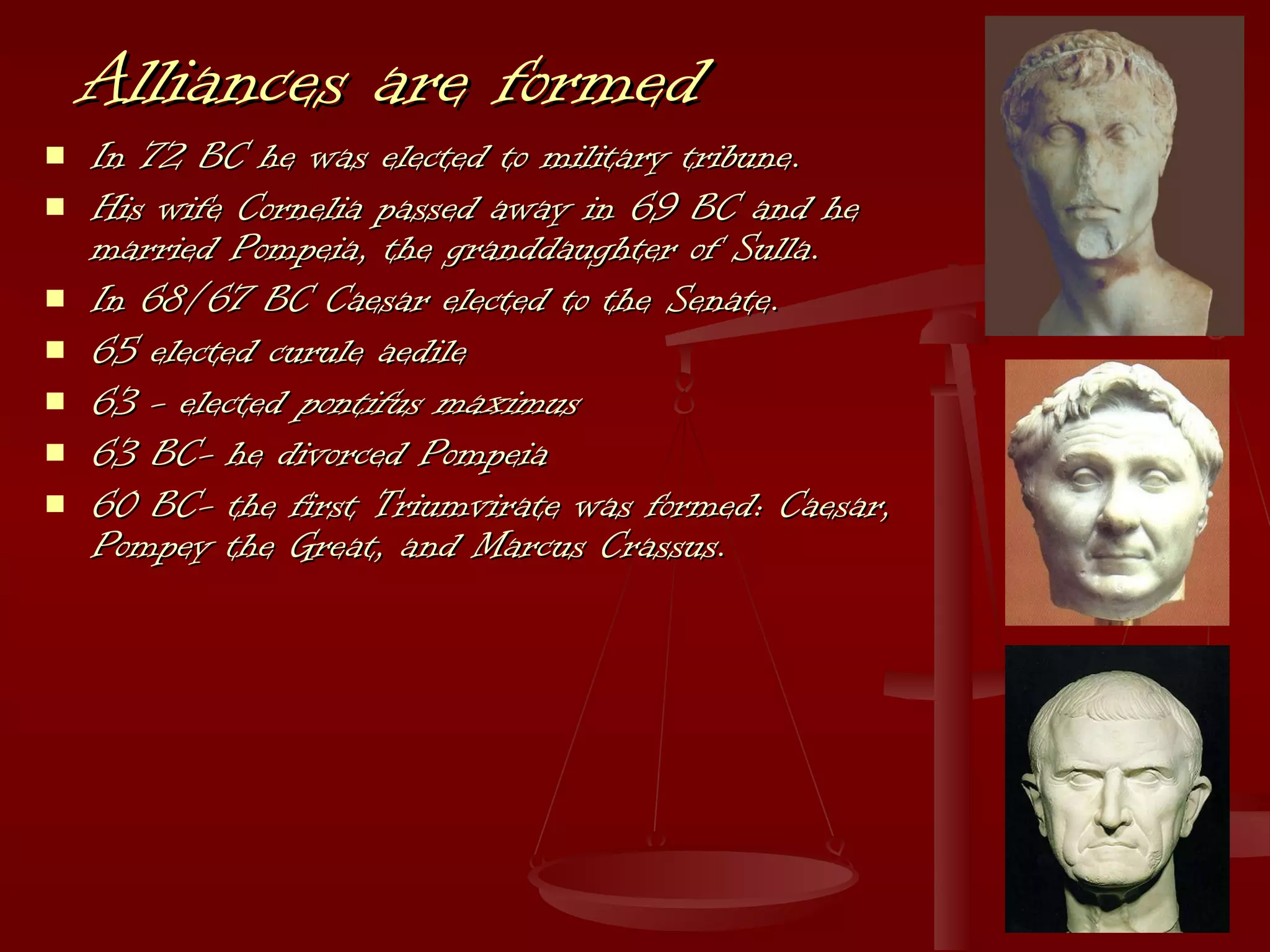 The Life and Death of Julius Caesar | PPT