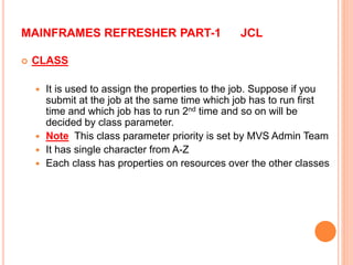 Mainframe JCL Part - 1 | PPTX