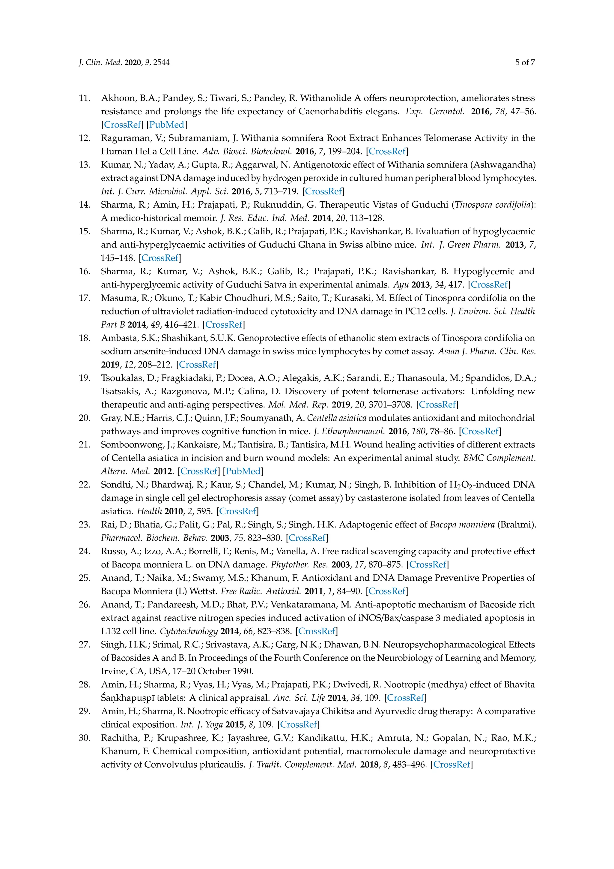 TELOMERES AND ANTI AGING DRUGS FROM AYURVEDIC RASAYANA DRUGS | PDF