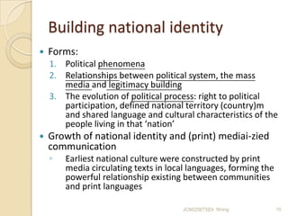 National Identity & Communication | PPT