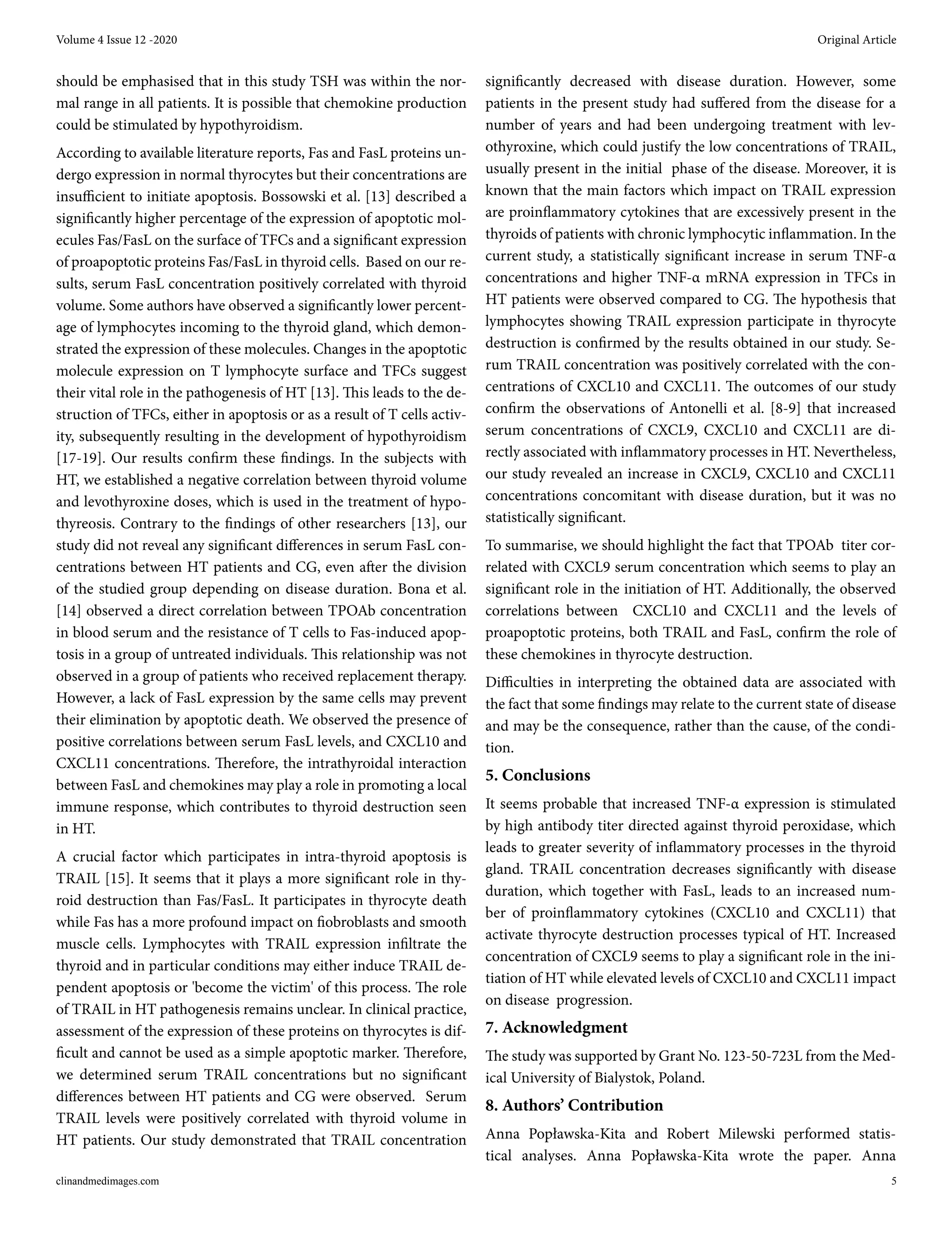 Markers Of Both Autoimmune And Apoptotic Processes In Initiation And