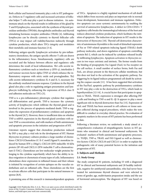 Markers Of Both Autoimmune And Apoptotic Processes In Initiation And
