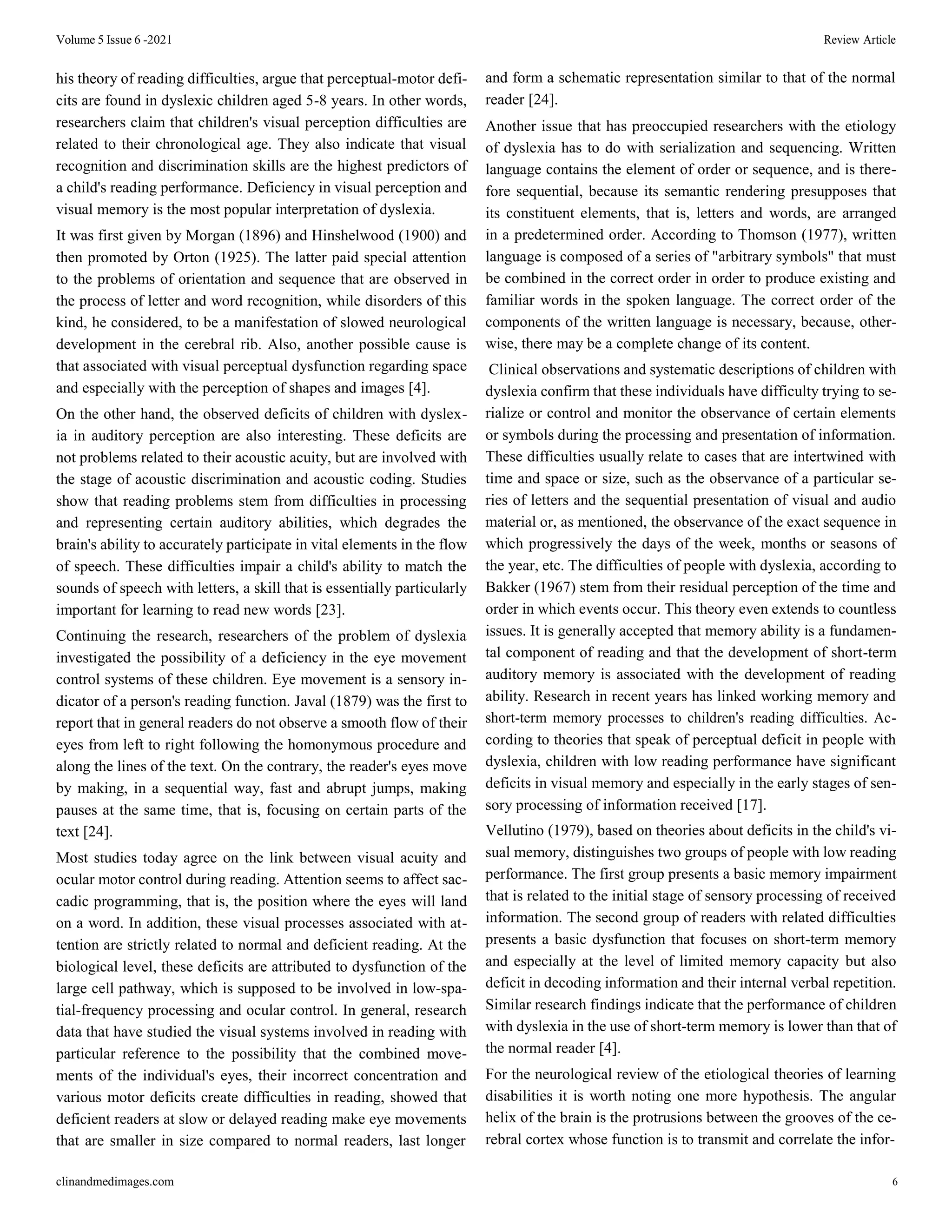 Theories on the Brain Function of People with Learning Disabilities | PDF