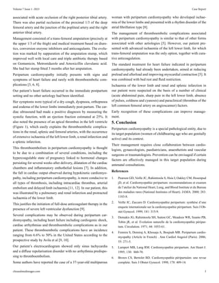 Meadows Syndrome as Manifested by Displaced Ischemia of the Lower Limb ...