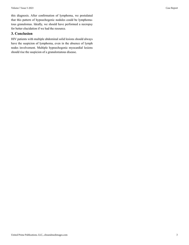 Imaging of Diffuse B Cell Large Lymphoma in Liver, Kidneys, Pancreas ...