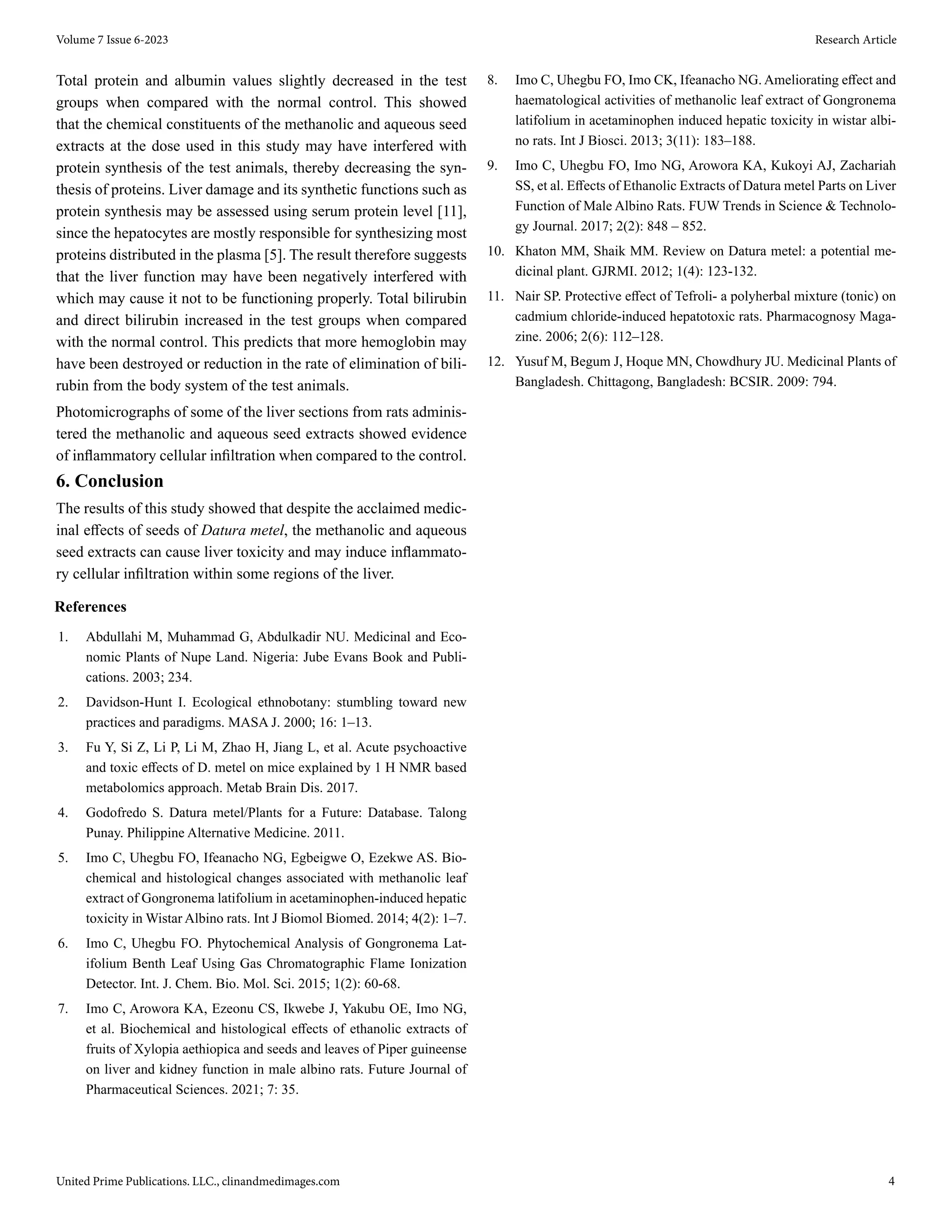 Investigation on Effects of Methanolic and Aqueous Extracts of Seeds of ...