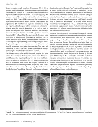 The Clinical use of Artificial Intelligence in the Analysis of Chest ...