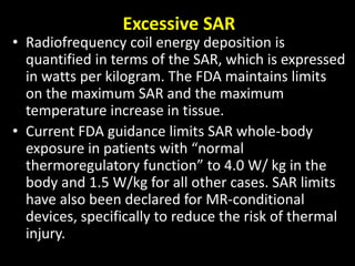 MRI safety | PPTX