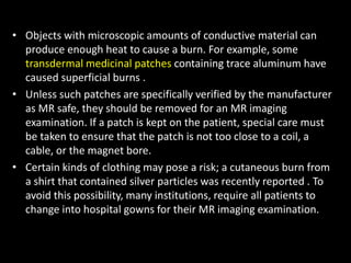 MRI safety | PPTX