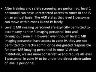 MRI safety | PPTX