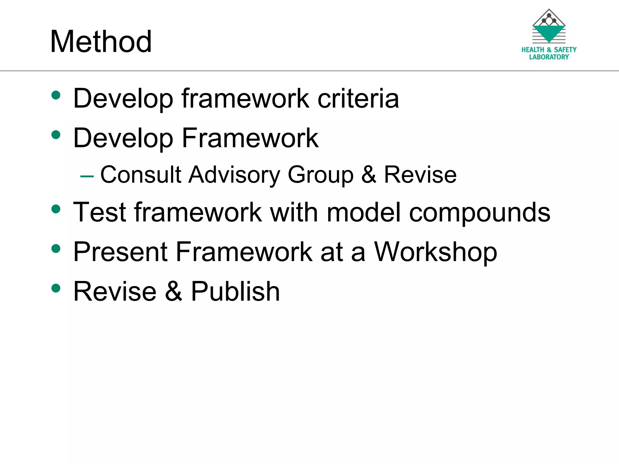 John Cocker A Framework For The Development And Application Of John Cocker A Framework For The Development And Application Of