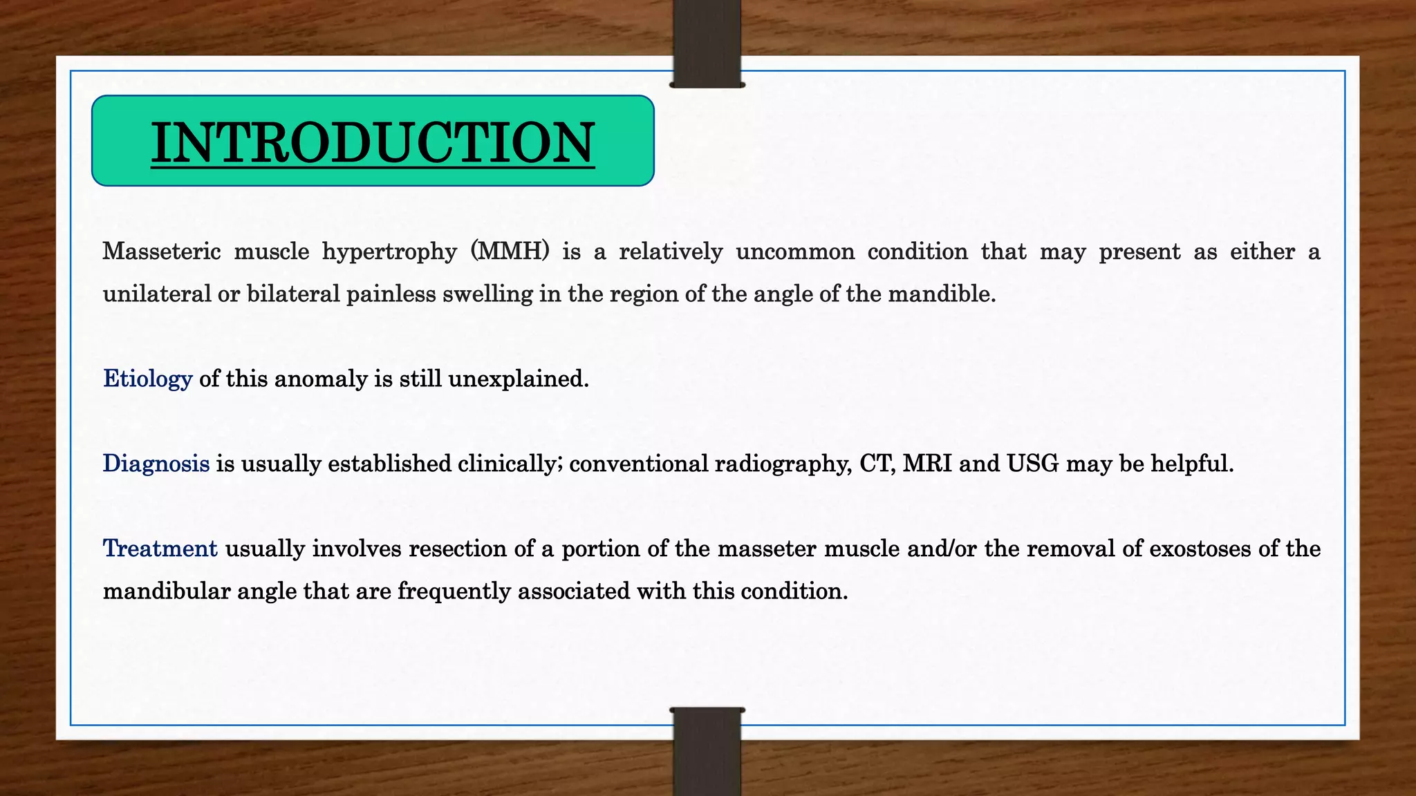 JC on Intramuscular injection of botox for massetric hypertrophy | PPTX