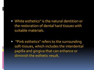 Jc on removable gingival prosthesis | PPT