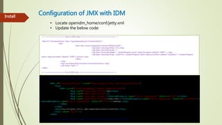 JConsole with OpenIDM | PPTX