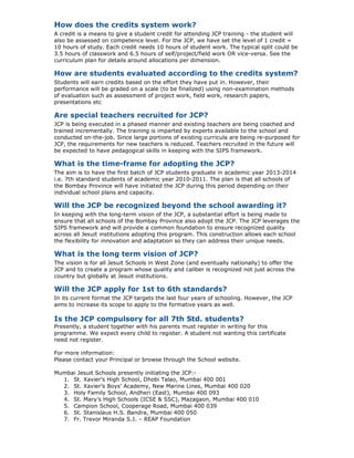 JCP Draft Document | PDF