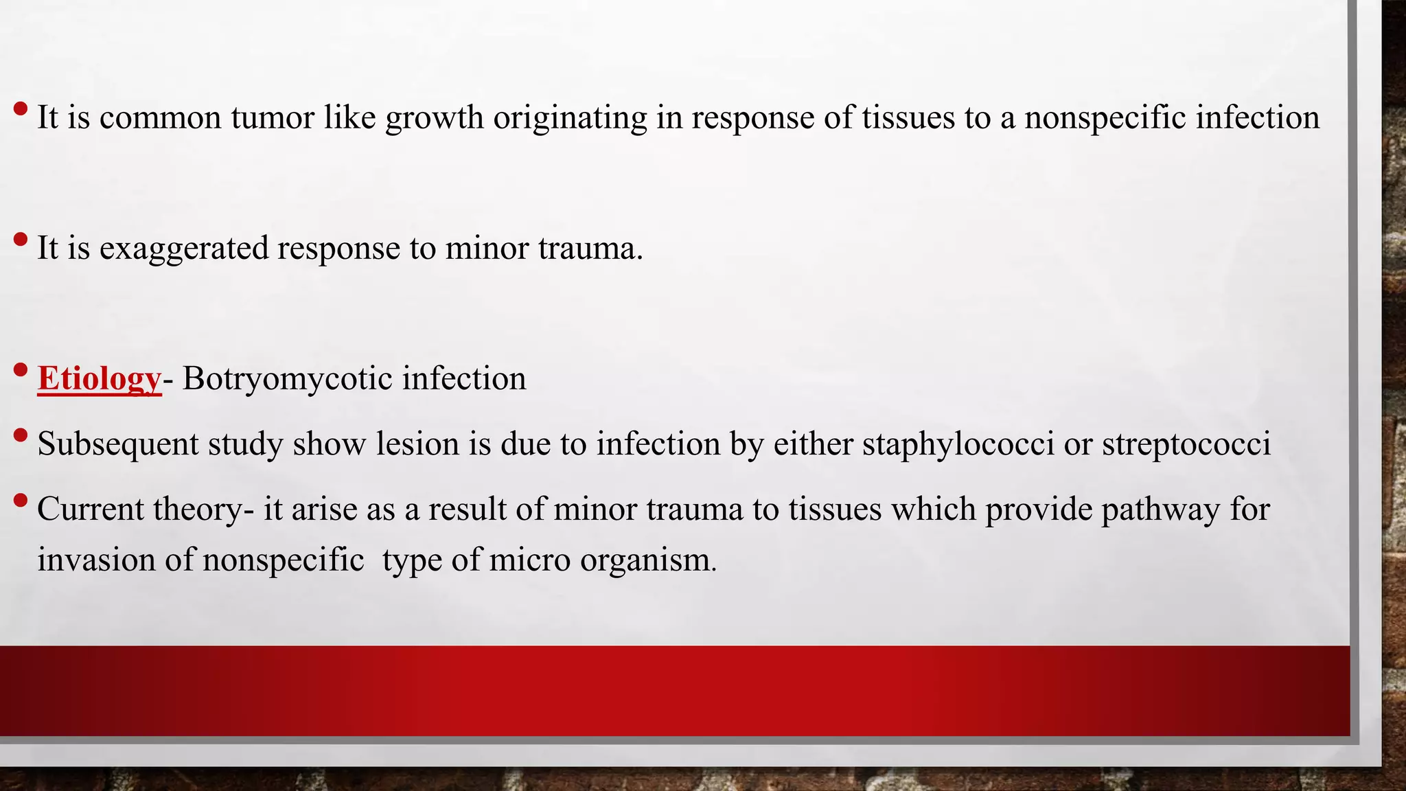 Jc peipheral exophytic growth ppt | PPTX