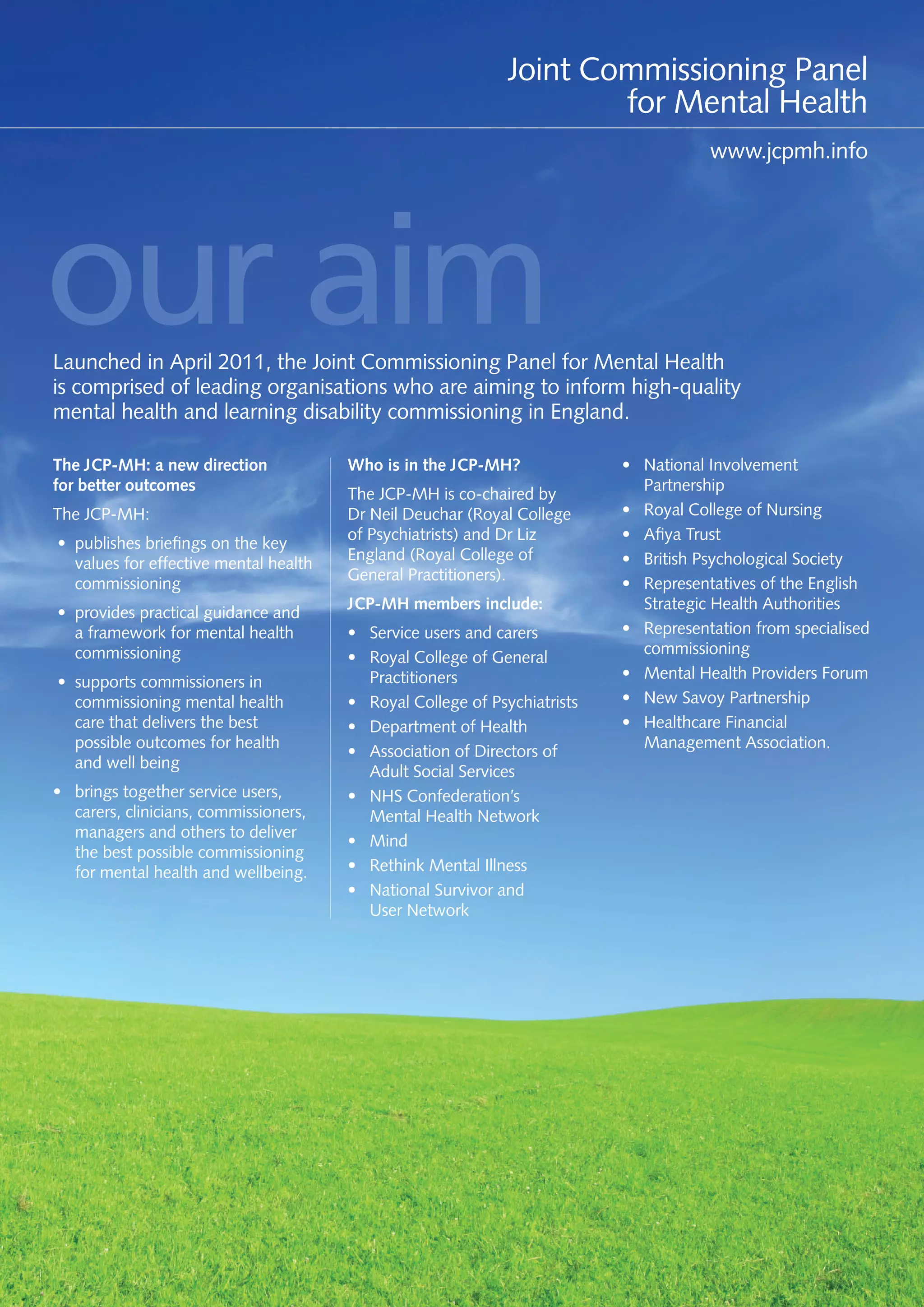 Joint Commissioning Panel for Mental Health briefing | PDF