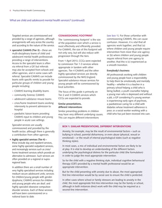 Guidance for commissioners of child and adolescent mental health ...
