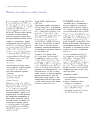 Guidance for commissioners of mental health services for young people ...