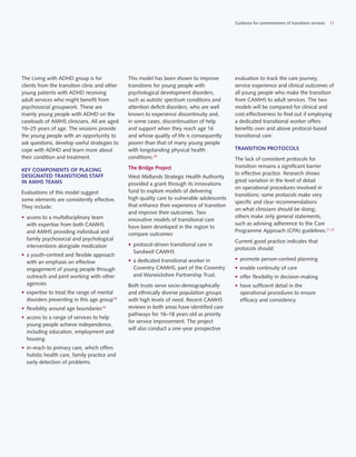 Guidance for commissioners of mental health services for young people in transition | PDF ...