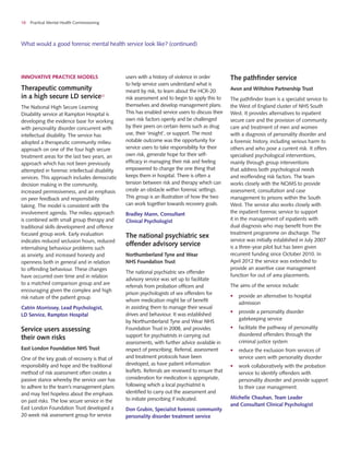 Guidance for commissioners of forensic mental health services | PDF