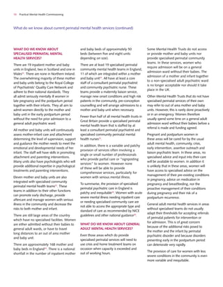 Guidance for commissioners of perinatal mental health services | PDF