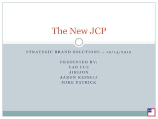 JCP presentation | PPT
