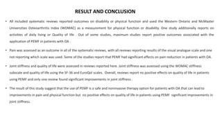 JC ppt.presentation for pulsed pemf study | PPT