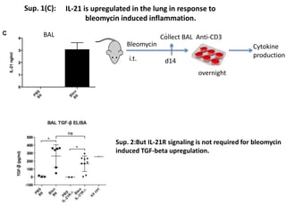 IL-21 promotes pulmonary fibrosis through the induction of profibrotic ...