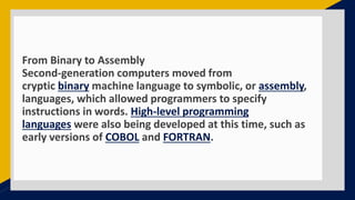 history of computers by:JC Tubalado | PPTX | Computing | Technology ...