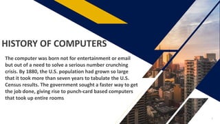 history of computers by:JC Tubalado | PPTX | Computing | Technology ...