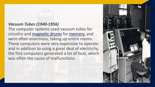 history of computers by:JC Tubalado | PPTX | Computing | Technology ...