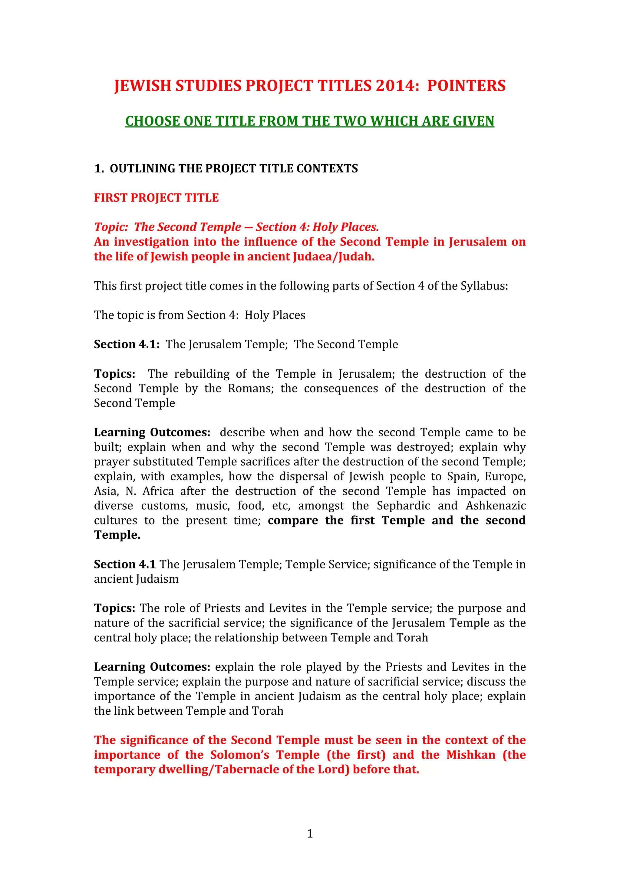 Jc project work titles for exam 2014 pointers | PDF