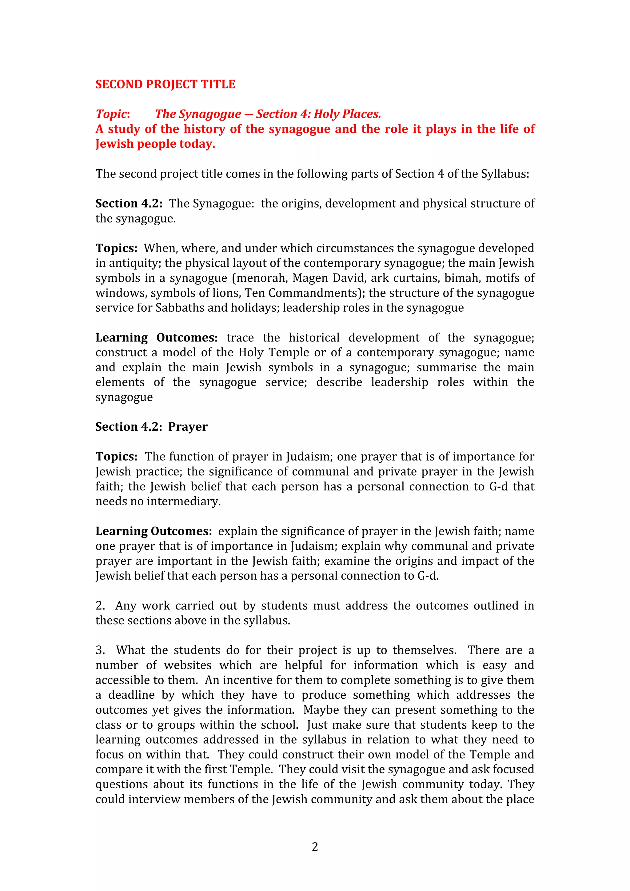 Jc project work titles for exam 2014 pointers | PDF | Educational ...