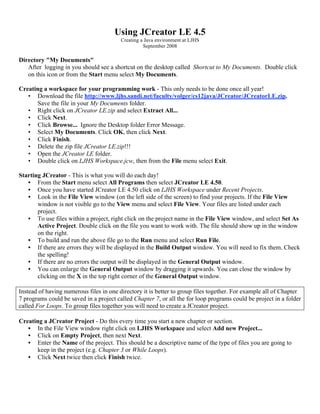 J creator4 5 | PDF | Programming Languages | Computing