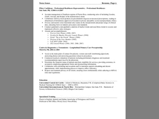 JC Resumes Samples | PPTX