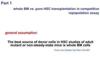 Jc Rethinking Of Hsc Assays | PPT | Blood Disorders | Diseases and ...