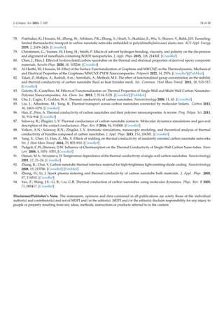Review on Molecular Dynamics Simulations of Effects of Carbon Nanotubes ...