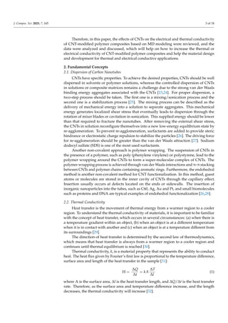 Review on Molecular Dynamics Simulations of Effects of Carbon Nanotubes ...