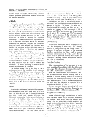 A Hybrid Method of Long Short-Term Memory and AutoEncoder Architectures for Sarcasm Detection | PDF