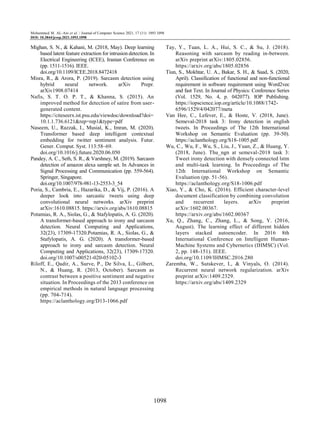 A Hybrid Method of Long Short-Term Memory and AutoEncoder Architectures for Sarcasm Detection | PDF