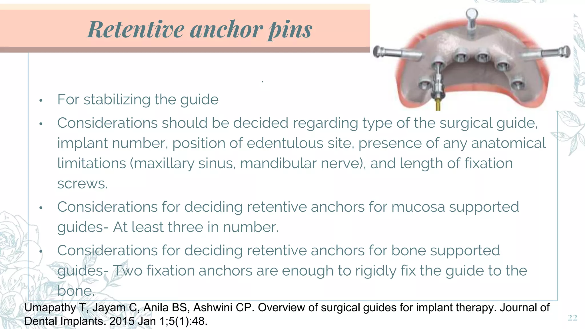 Surgical guide_ journal club | PPTX
