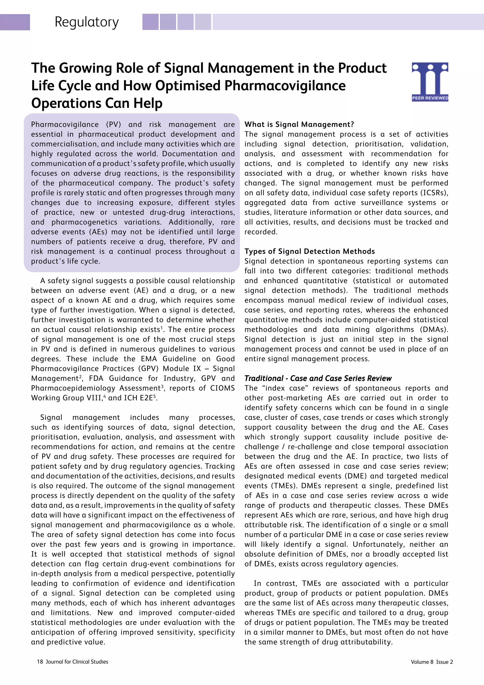 The Growing Role of Signal Management in the Product Life Cycle and How ...