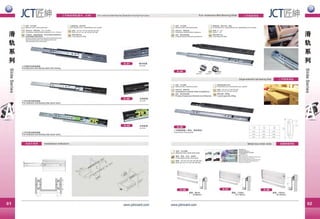 Jct catalog furniture fitting | PDF