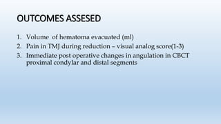 JC TRAUMA teju.pptx journal cluj temporomandibular joint | PPT