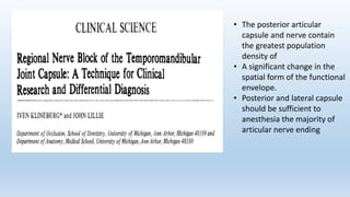 JC TRAUMA teju.pptx journal cluj temporomandibular joint | PPTX